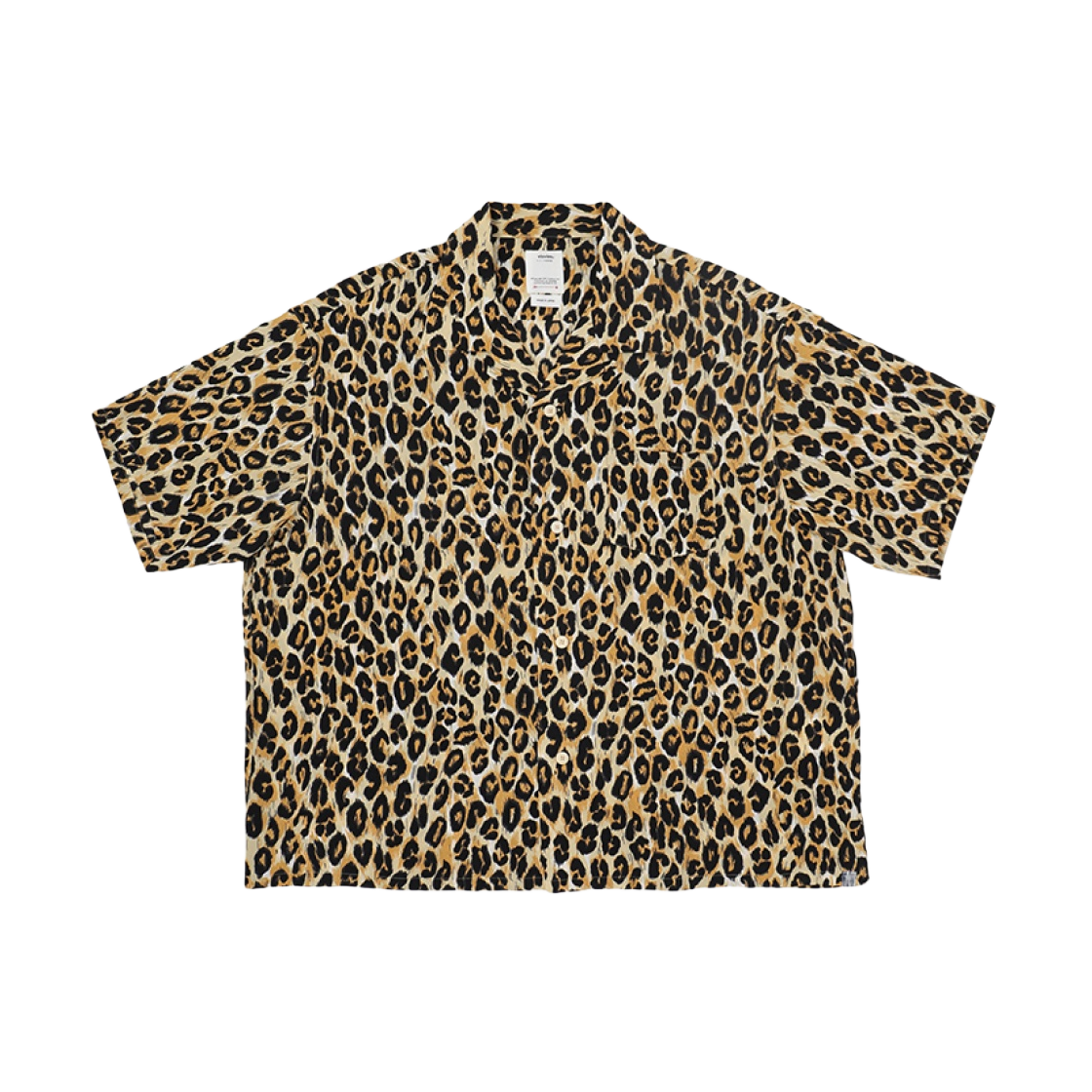 비즈빔 크로스비 셔츠 숏슬리브 치리맨 레오파드 베이지 - 23SS | Visvim | KREAM