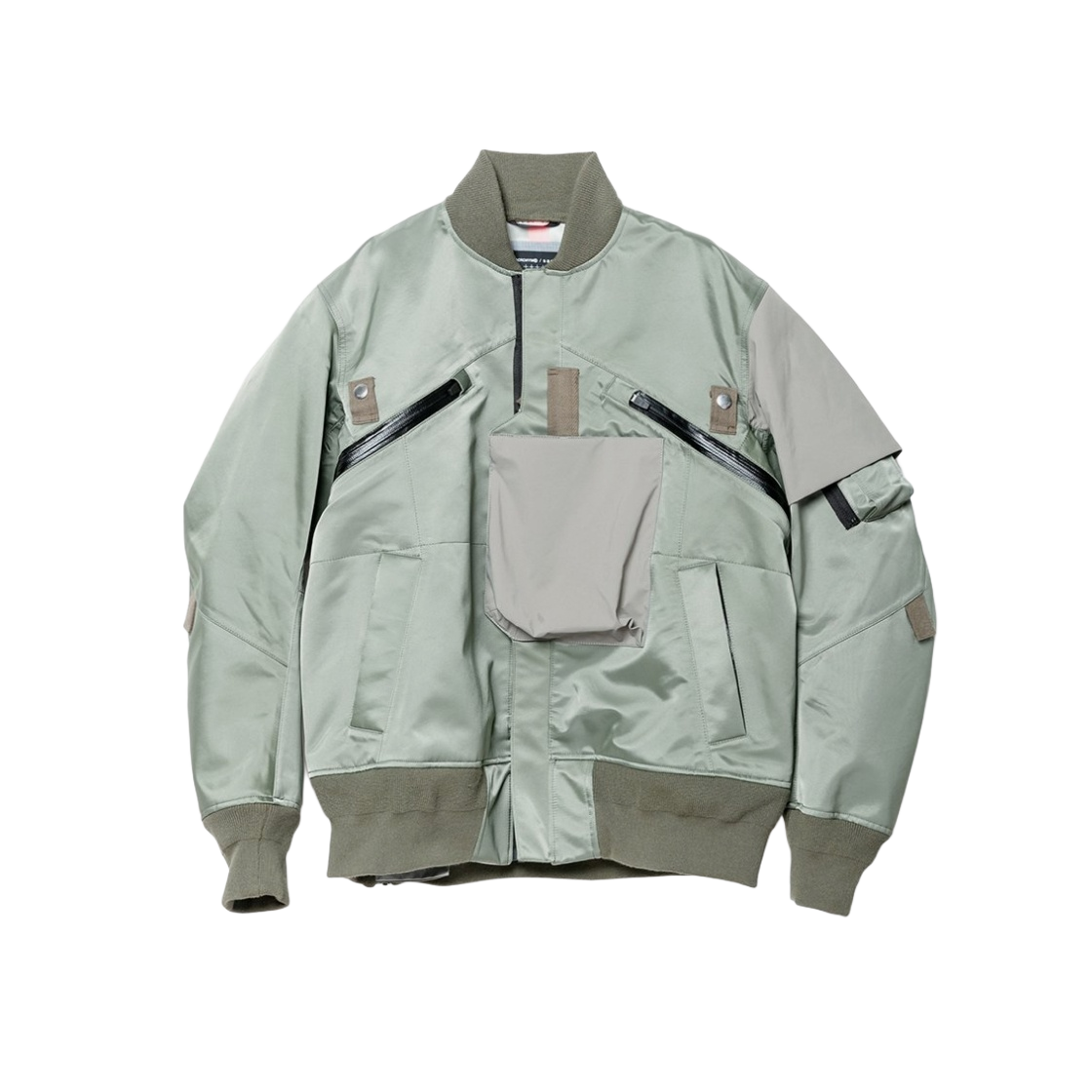사카이 x 아크로님 봄버 자켓 카키 | Sacai | KREAM
