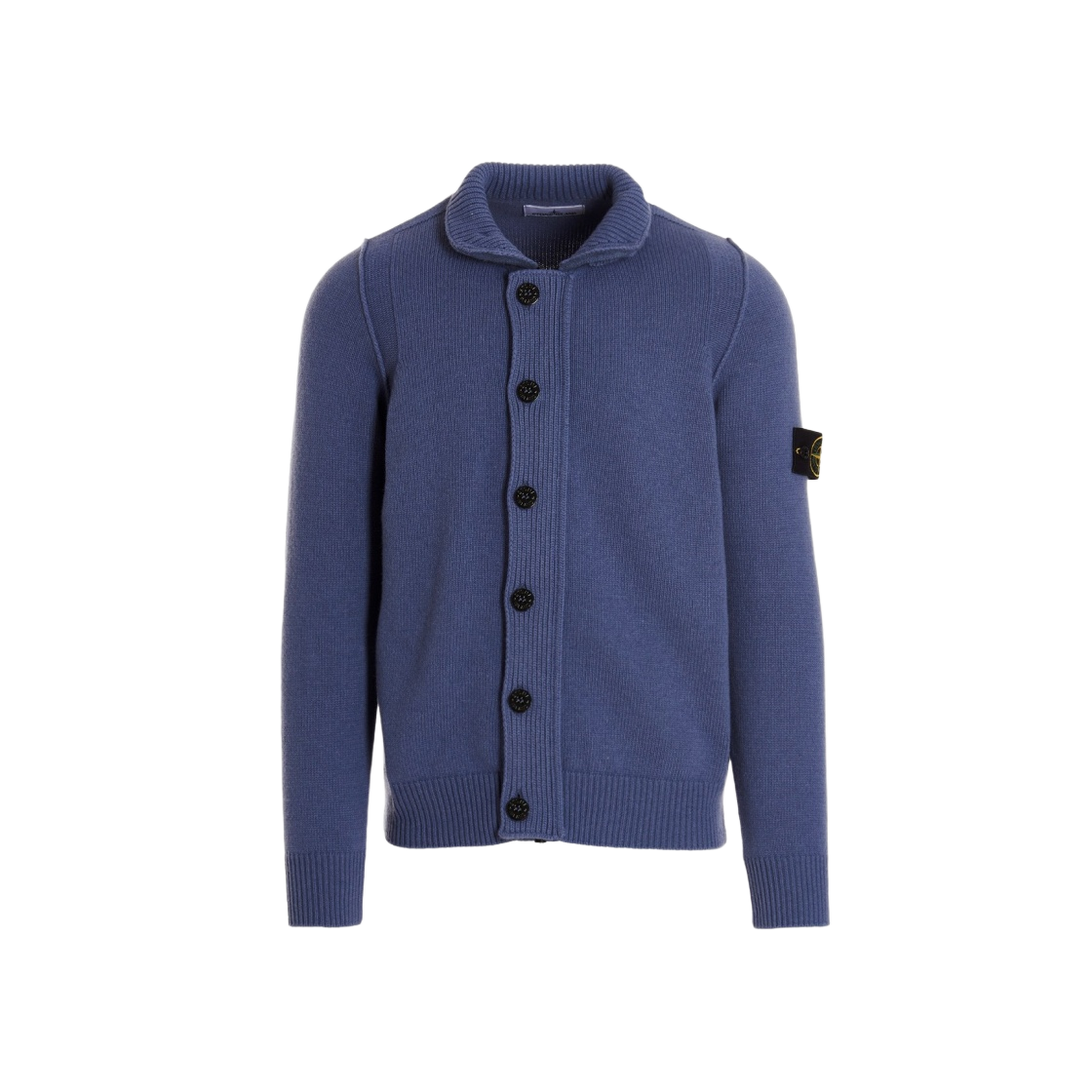 스톤 아일랜드 547A3 램스울 니트 가디건 아비오 블루 - 22FW | Stone Island | KREAM