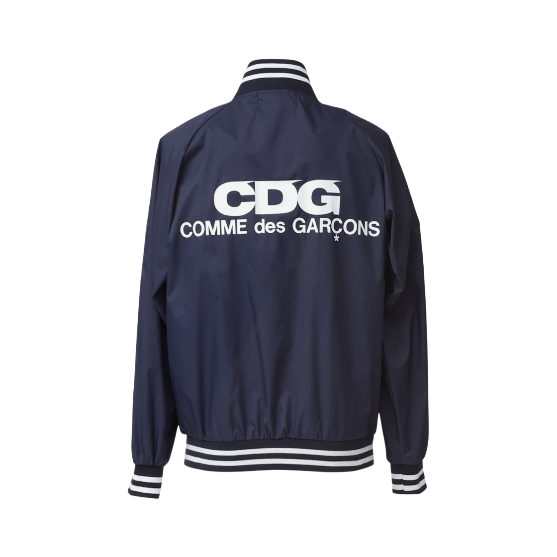 CDG Varsity Jacket Navy STYLE | KREAM