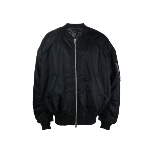 준지 나일론 MA-1 후드 집업 블랙 - 23FW | JUUN.J | KREAM 준지 나일론 MA-1 후드 집업 블랙 - 23FW | JUUN.J | KREAM
