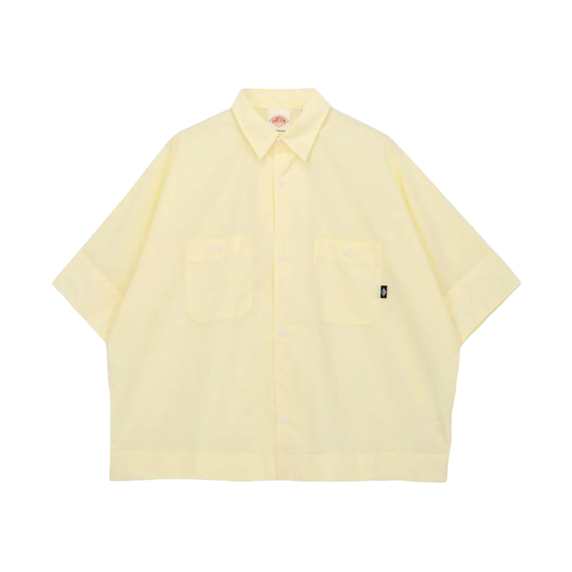 (W) 단톤 숏 워크 숏슬리브 셔츠 레몬 | Danton | KREAM