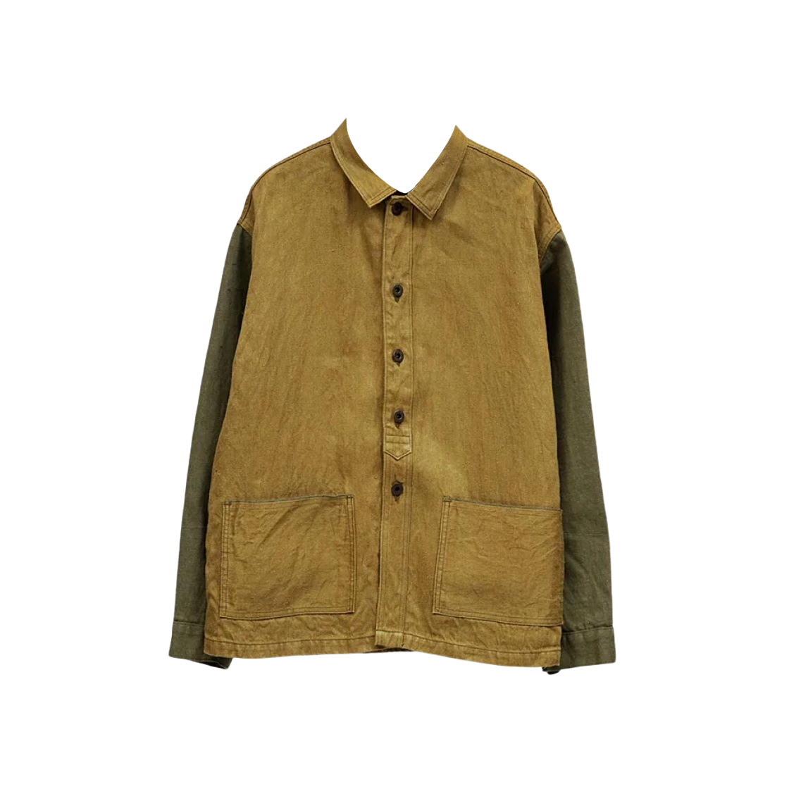 나이젤 카본 US 아미 데님 자켓 헴프 데님 카키 | Nigel Cabourn | KREAM