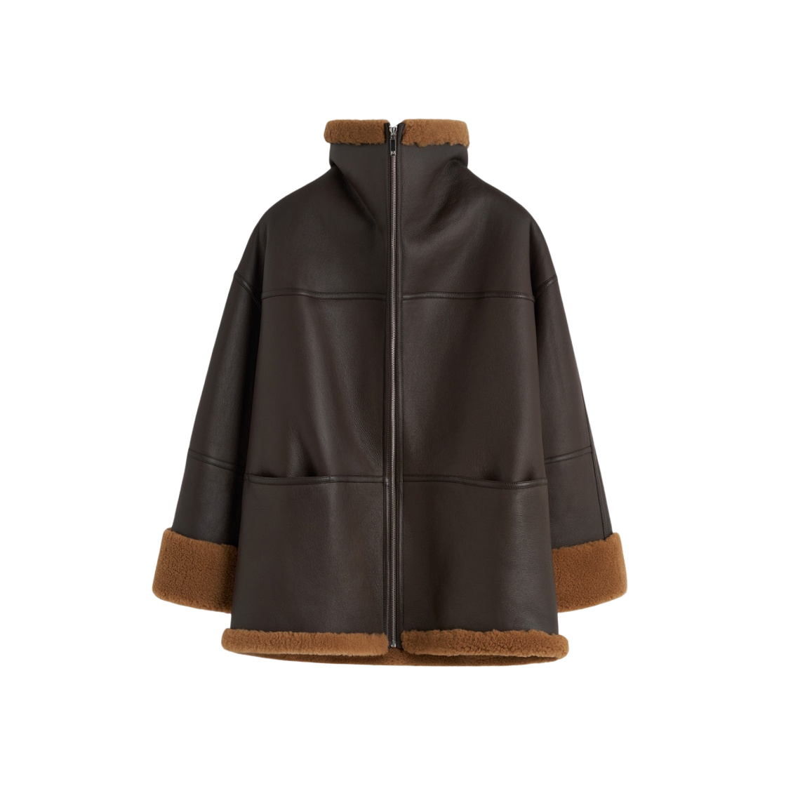 (W) 토템 시그니처 셔링 자켓 초콜릿 | Toteme | KREAM