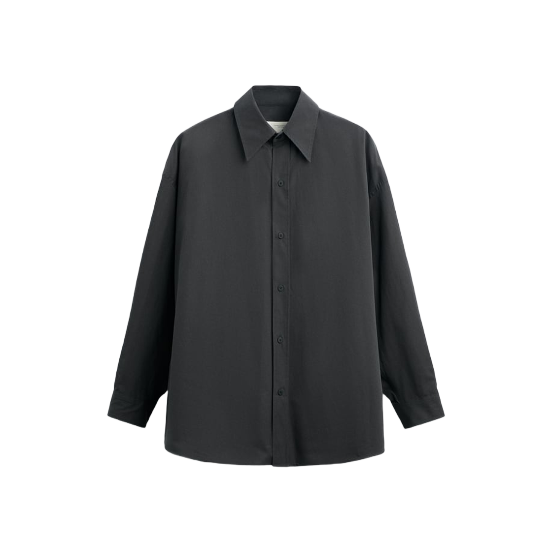 자라 x 스튜디오 니콜슨 코튼 오버셔츠 앤트러사이트 그레이 | Zara | KREAM