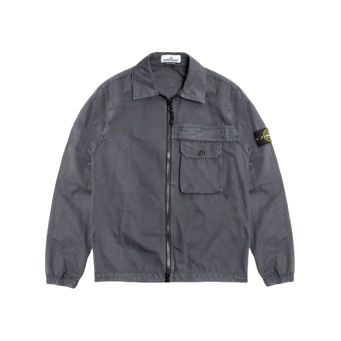 스톤 아일랜드 107WN 올드이펙트 오버셔츠 스틸 그레이 - 20FW | Stone Island | KREAM