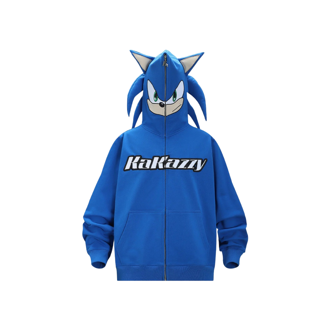 카카지 풀 집 후드 소닉 블루 | Kakazzy | KREAM