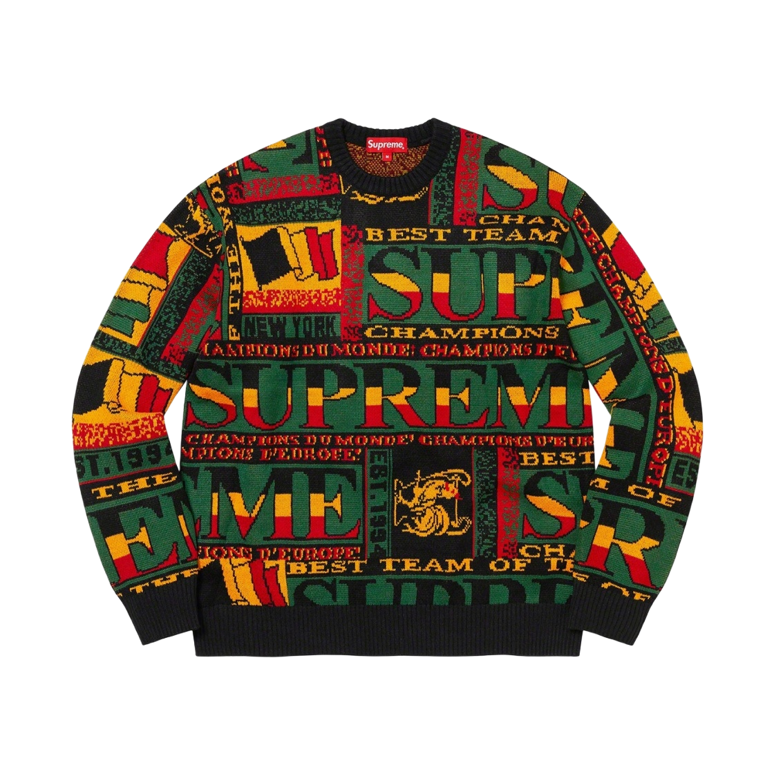 Supreme Scarf Sweater... STYLE | KREAM