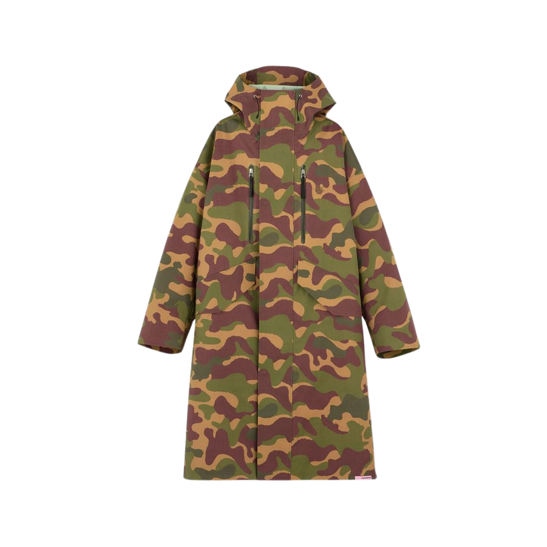 골드윈 x OAMC 3-레이어 후드 베이지 카모플라주 | Goldwin | KREAM