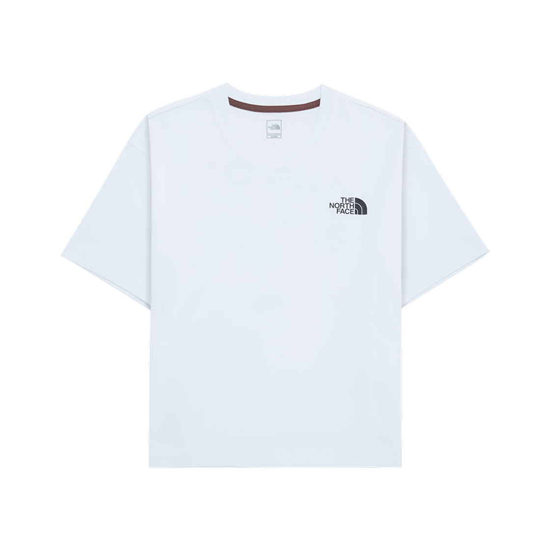 (W) 노스페이스 TNF 한글 숏슬리브 라운드 티셔츠 화이트 - 25SS | The North Face | KREAM