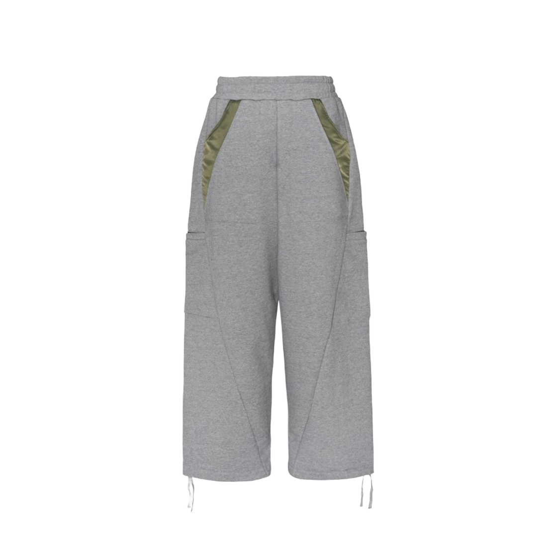 엠제이디 커브드 라인 카고 스웨트 팬츠 멜란지 그레이 | MJD | KREAM