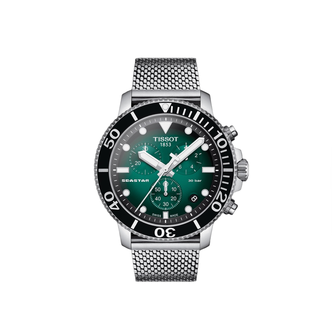 티쏘 씨스타 1000 36mm 쿼츠 스테인리스 스틸 블랙 | Tissot | KREAM