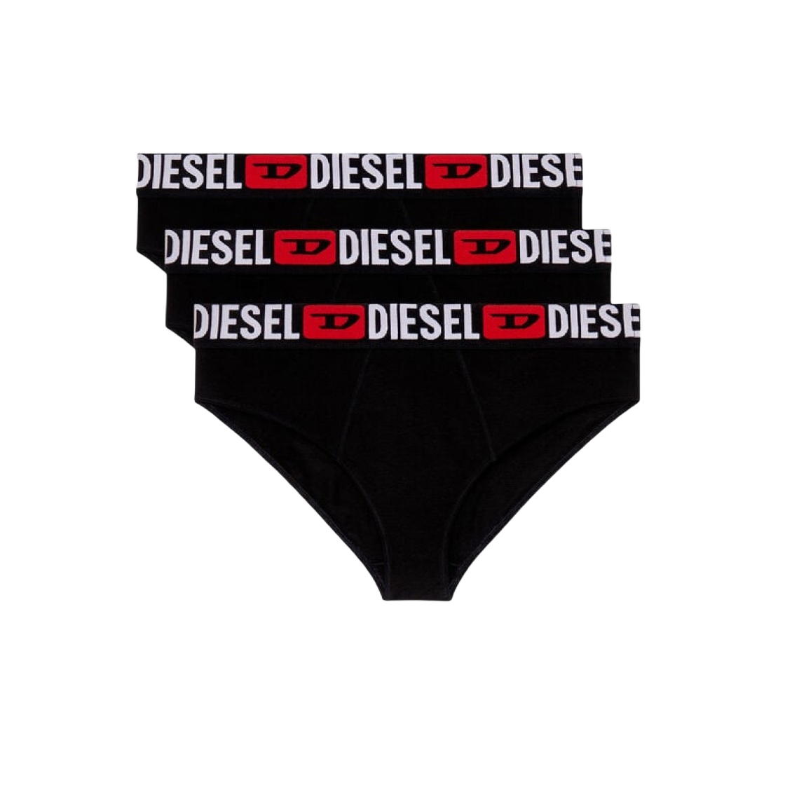 (W) 디젤 Ufpn-블랑카-R 브리프 블랙 (3개입) | Diesel | KREAM