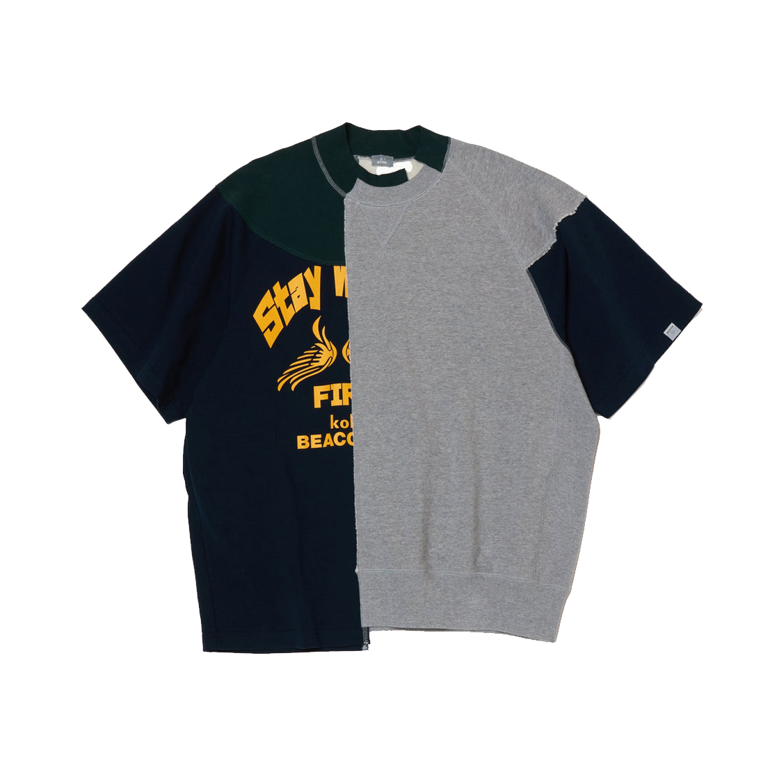 컬러비콘 25SBM-T10236 컴바인드 SS 스웨트 네이비 - 25SS | Kolor Beacon | KREAM