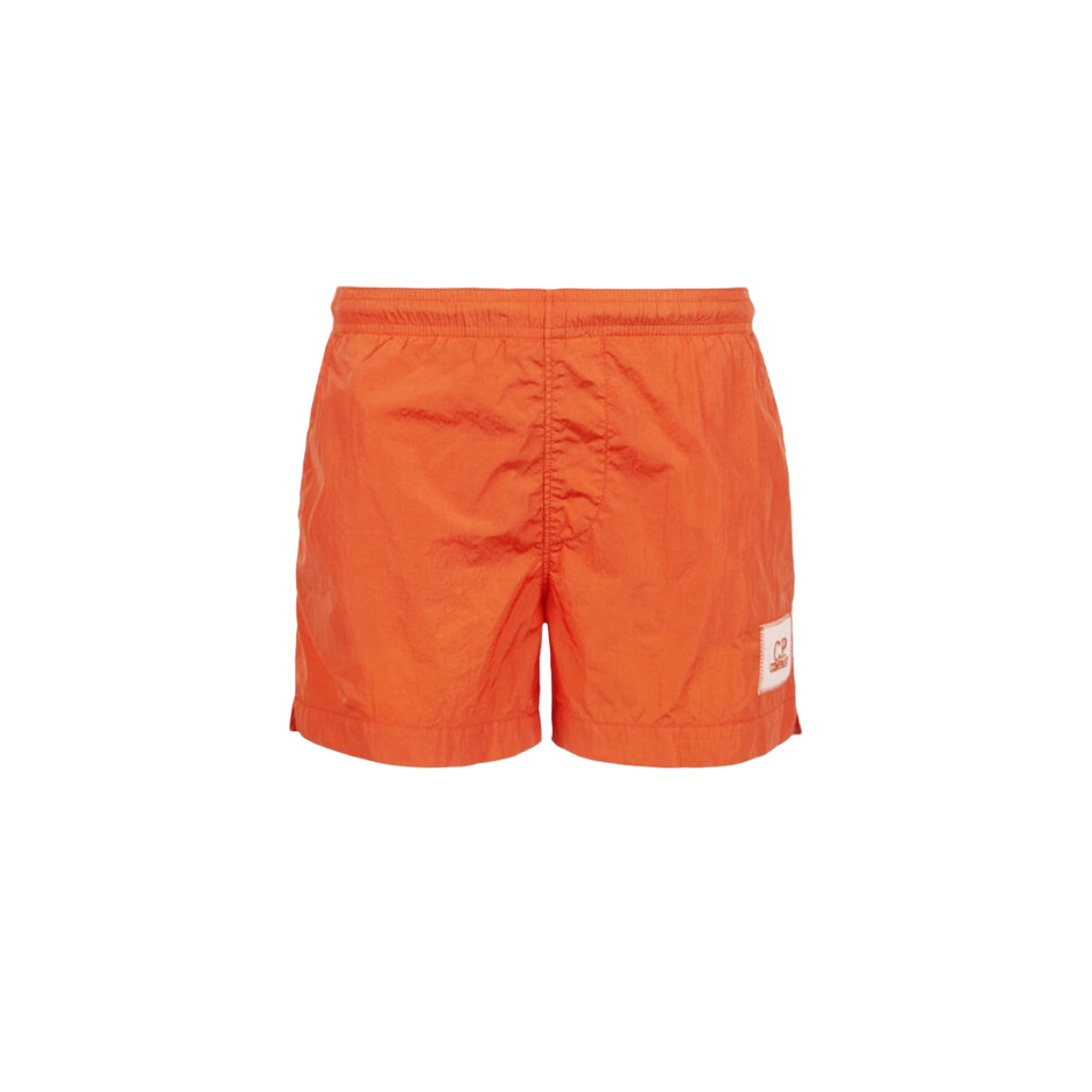 (키즈) C.P. 컴퍼니 U16 크롬-R 스윔 쇼츠 하베스트 펌킨 오렌지 - 23SS | C.P. Company | KREAM