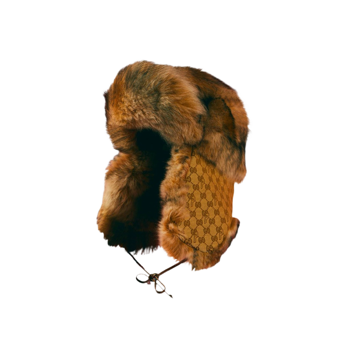 팔라스 x 구찌 GG-P 캔버스 디테일 햇 베이지 에보니 - 22FW | Palace | KREAM