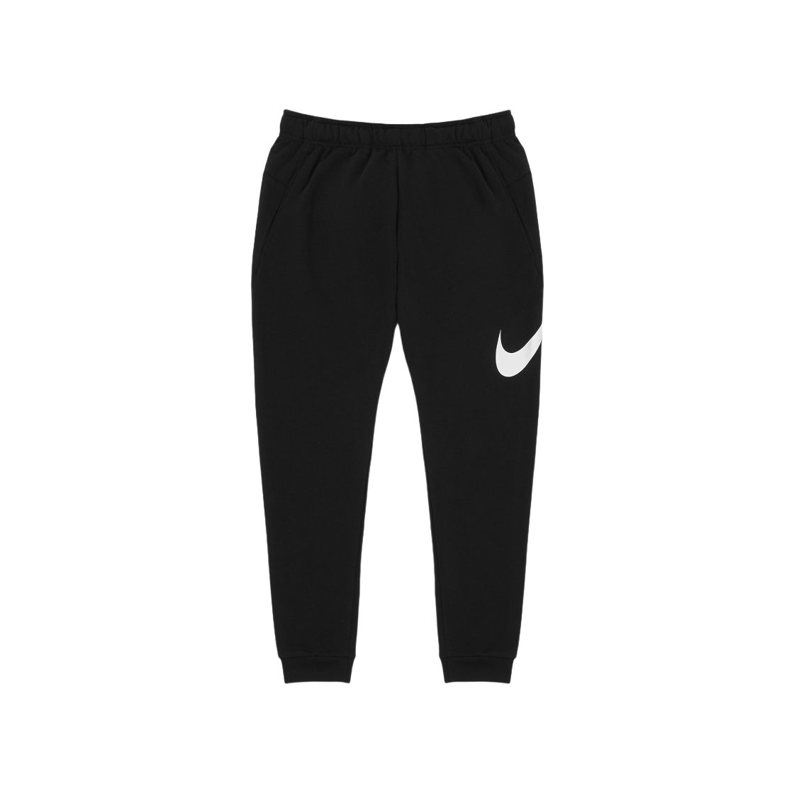 나이키 드라이핏 스우시 테이퍼드 트레이닝 팬츠 블랙 - 아시아 | Nike | KREAM