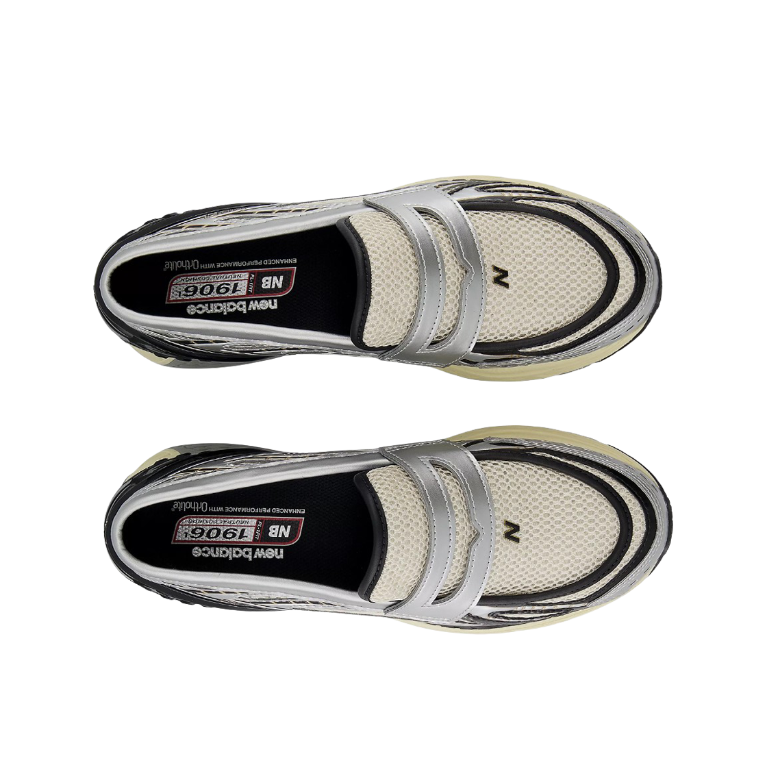 뉴발란스 1906L 실버 메탈릭 크림 | New Balance | KREAM