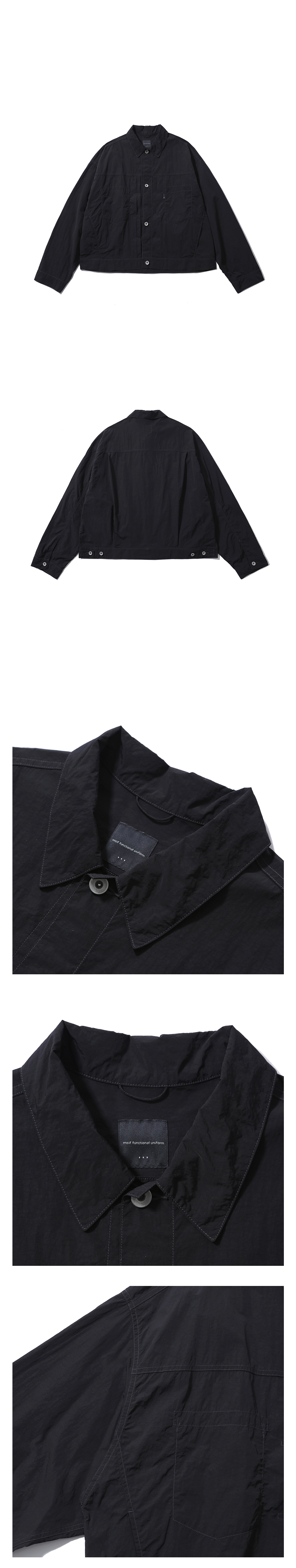 모이프 트러커 블루종 블랙 | moif | KREAM