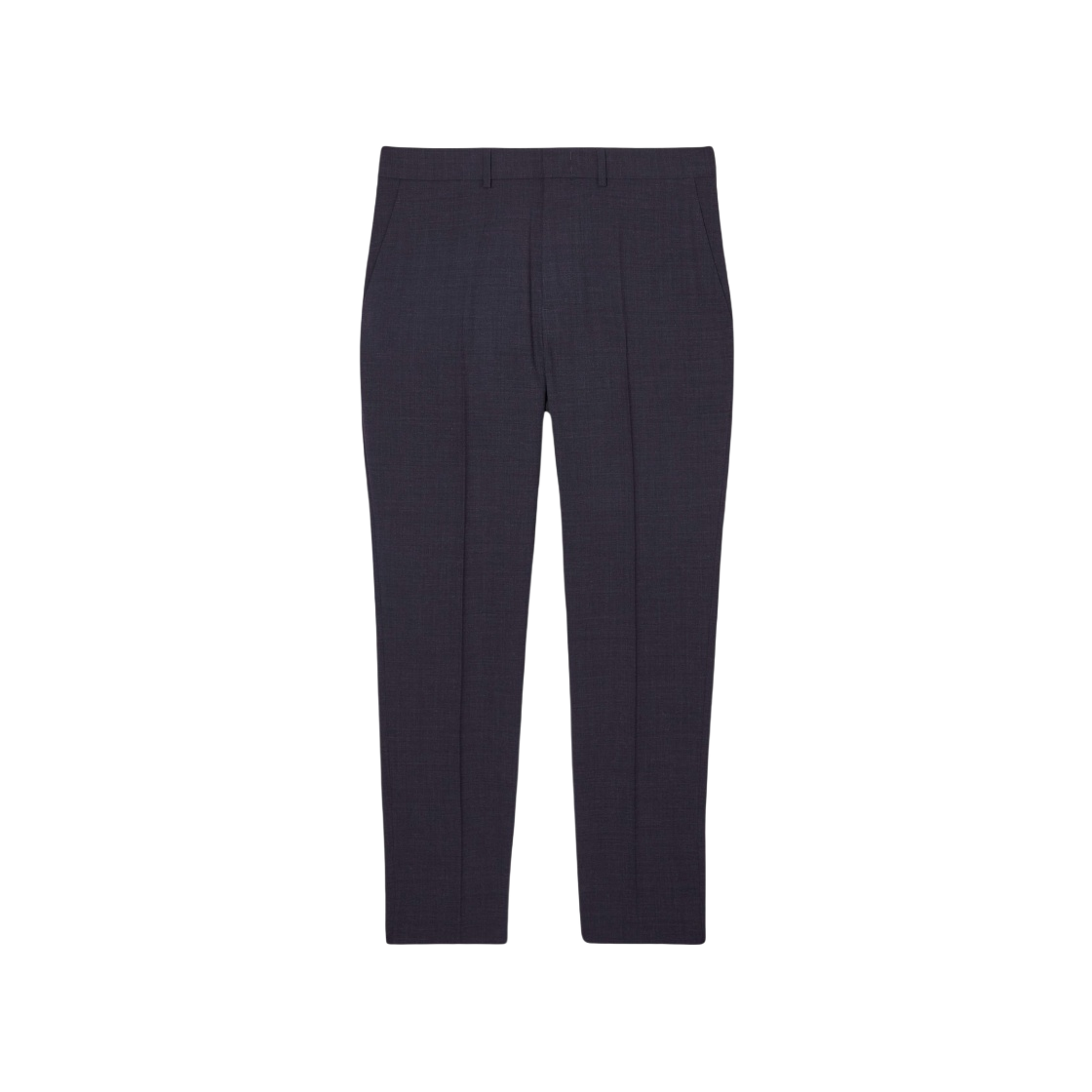 코스 슬림핏 울 멜란지 트라우저 네이비 | COS | KREAM