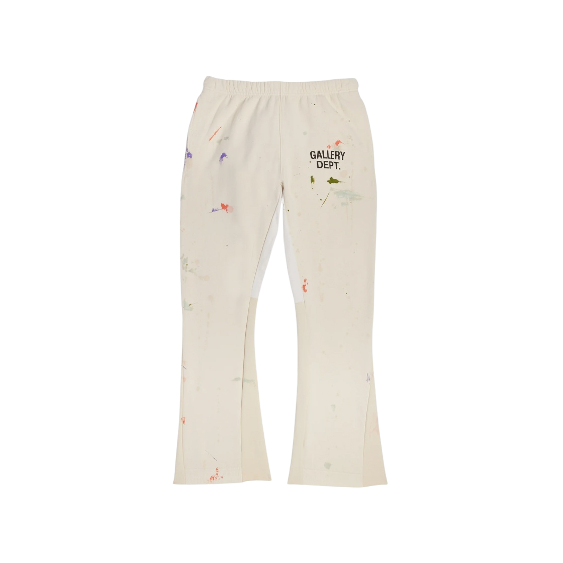 갤러리 디파트먼트 GD 페인티드 플레어 스웨트팬츠 화이트 | Gallery Dept. | KREAM
