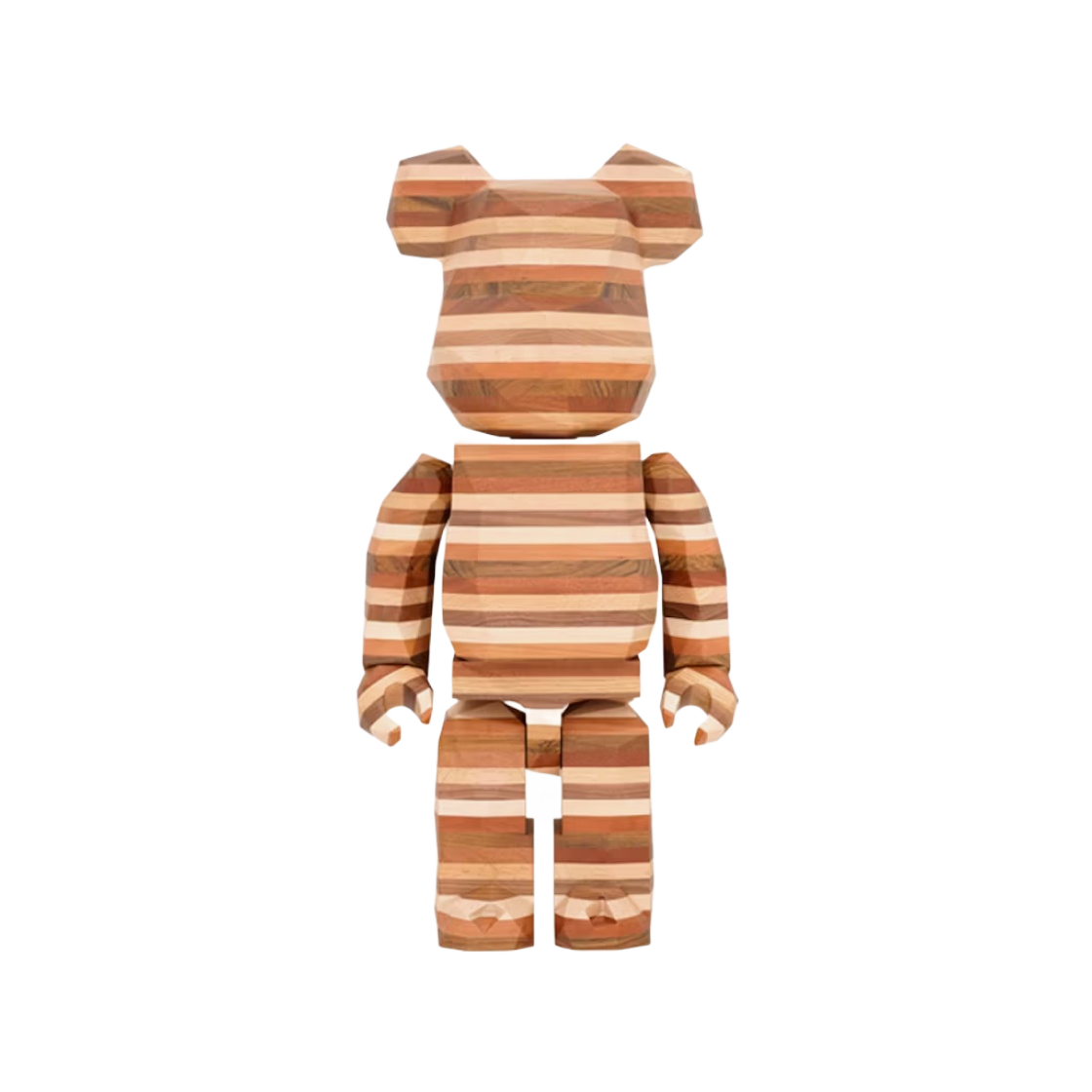 베어브릭 x 프라그먼트 카리모쿠 우드 폴리곤 호라이즌 1000% | Bearbrick | KREAM