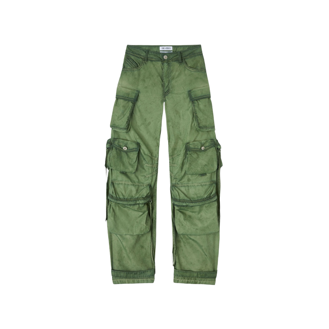 (W) 디 아티코 펀 롱 팬츠 밀리터리 그린 | The Attico | KREAM