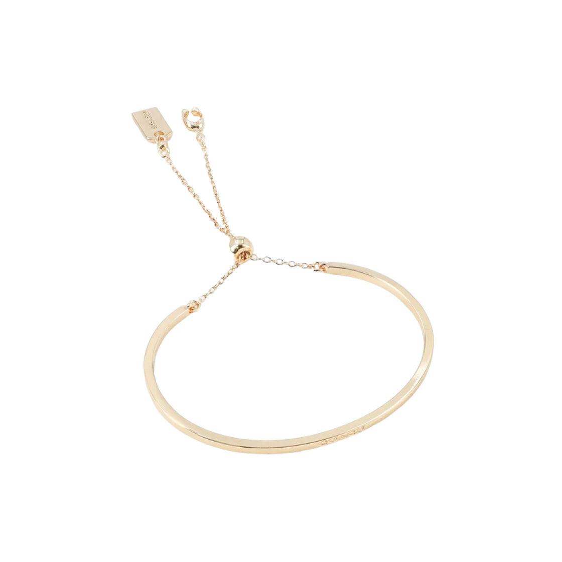 (W) 코치 시그니쳐 슬라이더 뱅글 골드 | Coach | KREAM