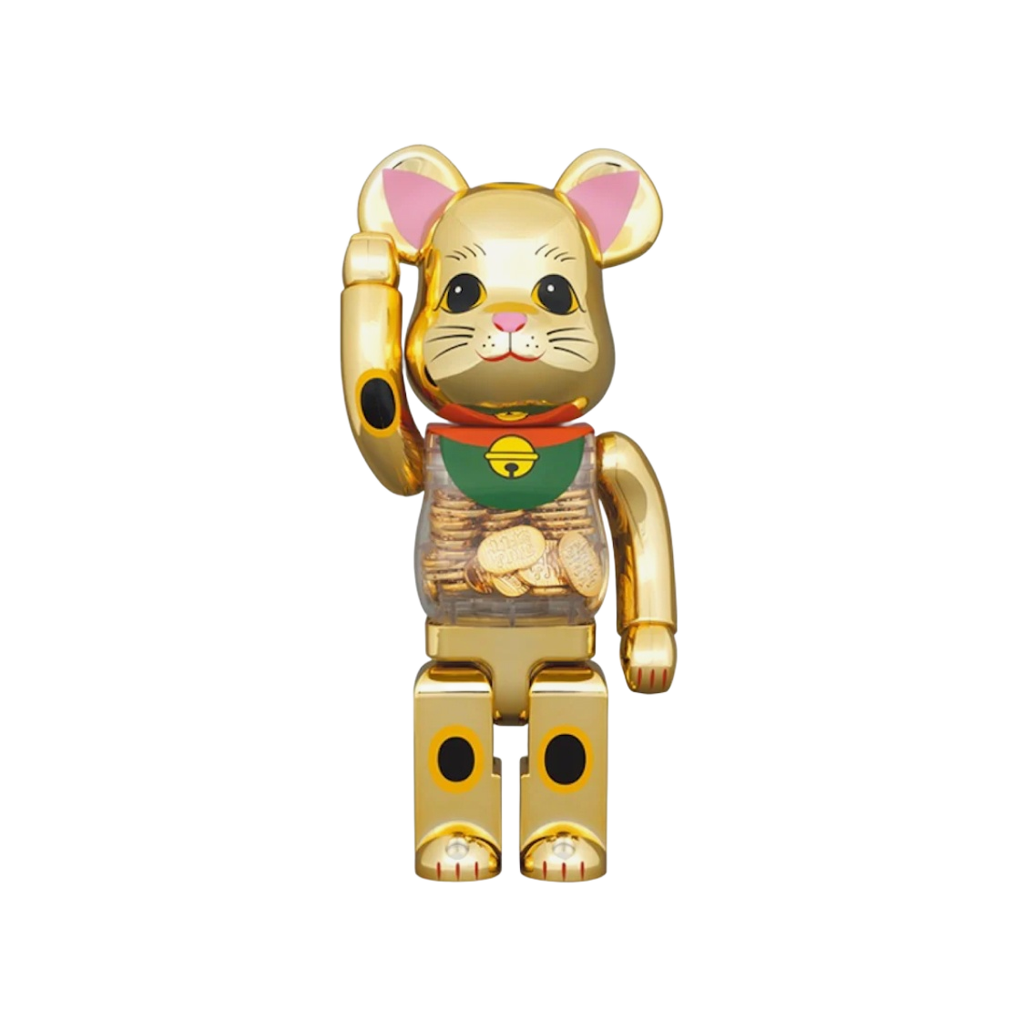 베어브릭 럭키 캣 오발 1000% | Bearbrick | KREAM