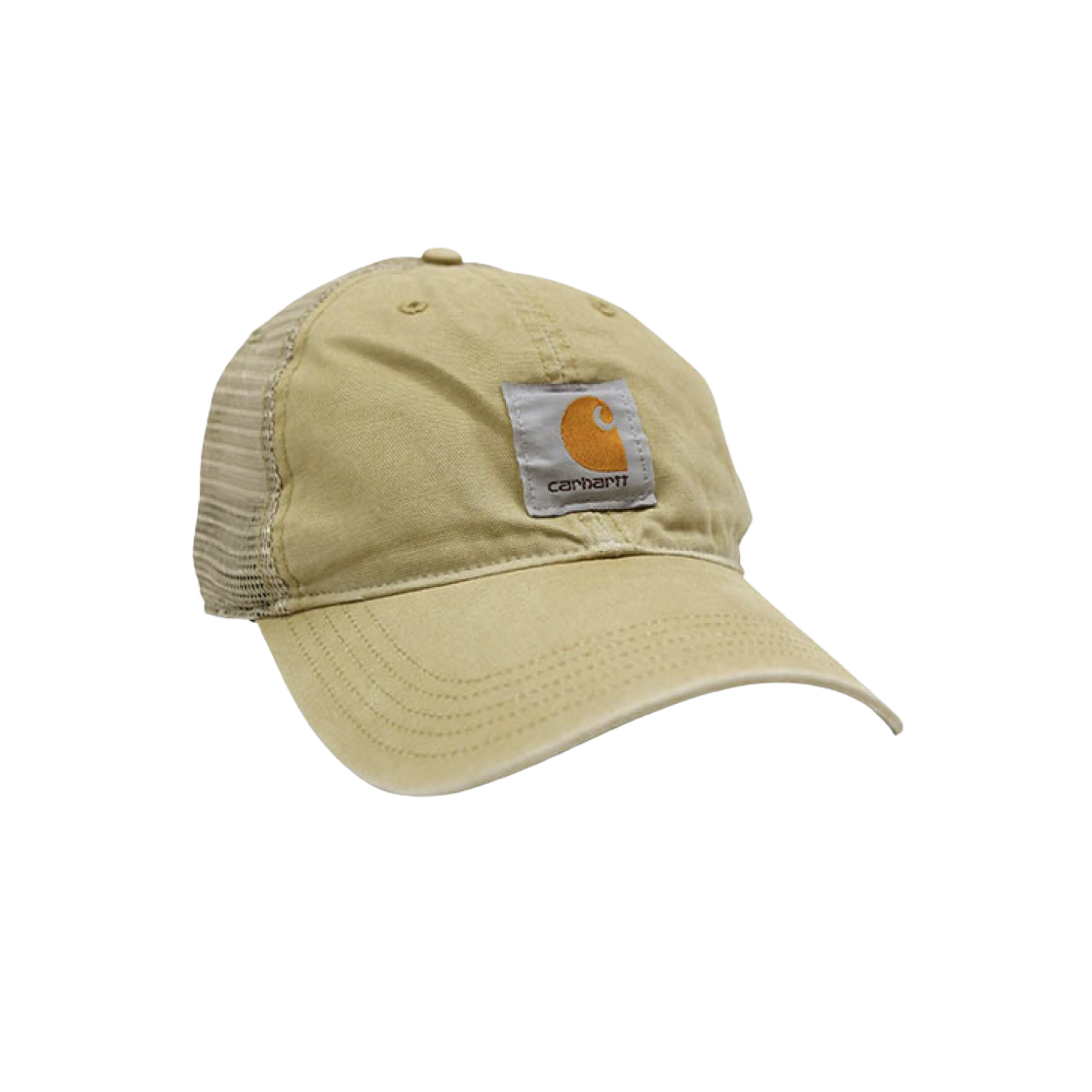 칼하트 캔버스 메쉬백 캡 블랙 | Carhartt | KREAM