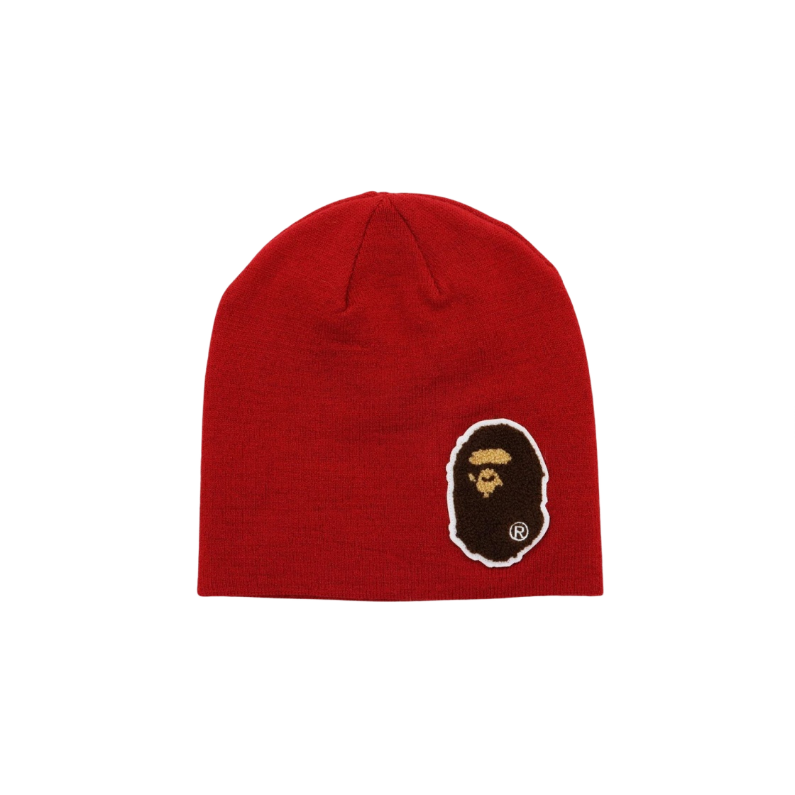 베이프 빅 에이프 헤드 니트캡 레드 | BAPE | KREAM