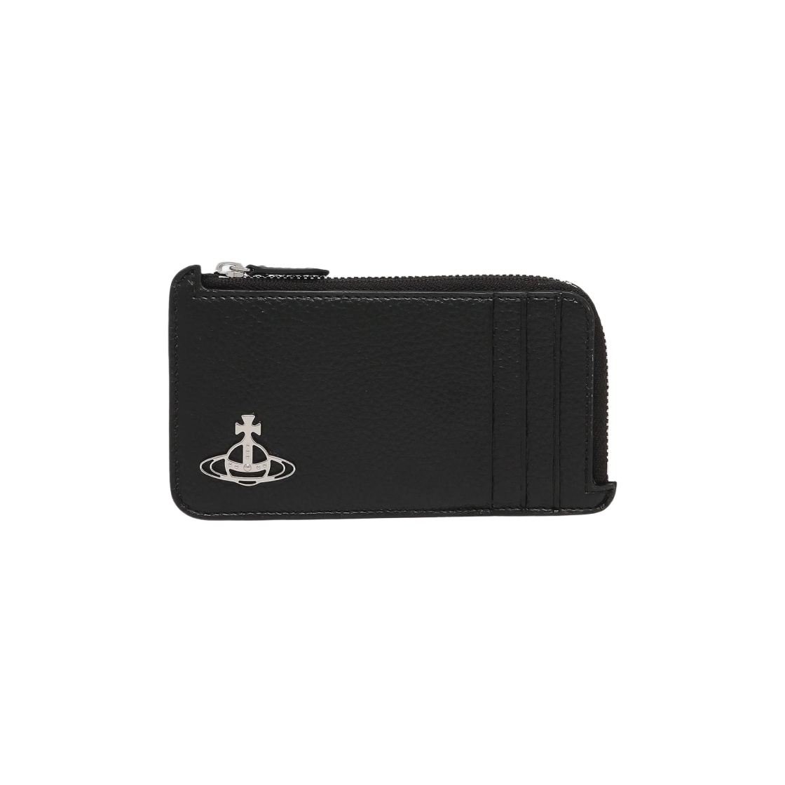 비비안 웨스트우드 리비건 지퍼 카드 홀더 블랙 | Vivienne Westwood | KREAM