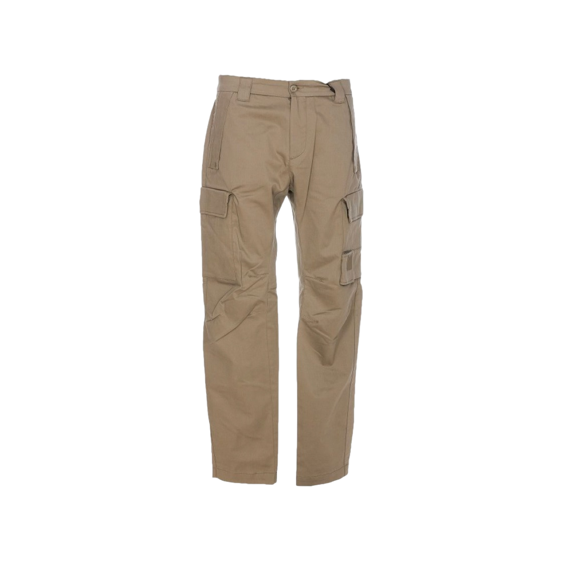 C.P. 컴퍼니 메트로폴리스 시리즈 스트레치 사틴 카고 팬츠 어고노믹 핏 실버 세이지 브라운 - 23FW | C.P. Company | KREAM