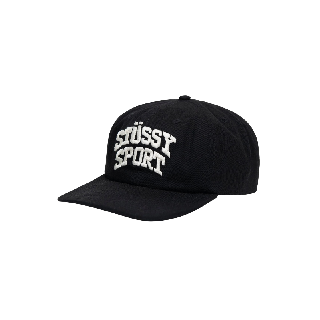 Stussy Sport Cap Black STYLE | KREAM