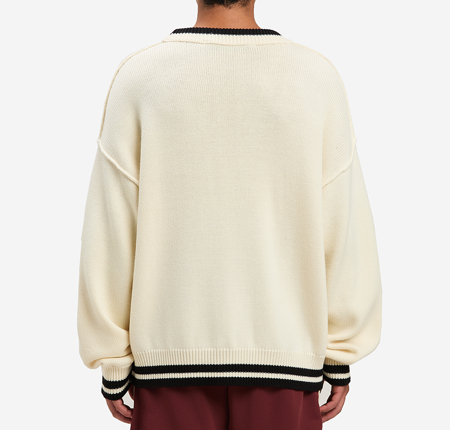 팜엔젤스 베어 인 마인드 스웨터 오프 화이트 | PALM ANGELS | KREAM