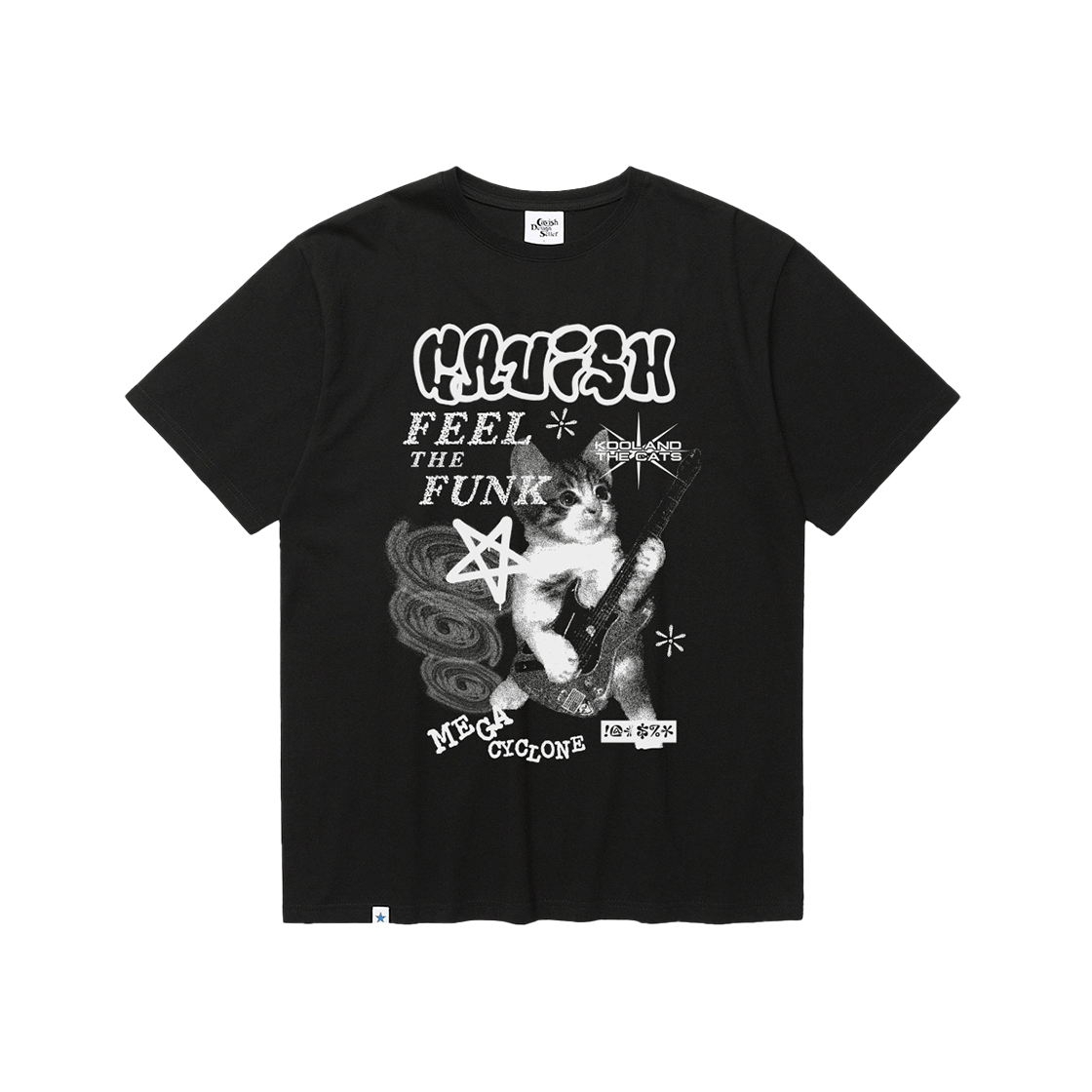 카비시 메가 싸이클론 숏슬리브 티셔츠 블랙 | CAVISH | KREAM