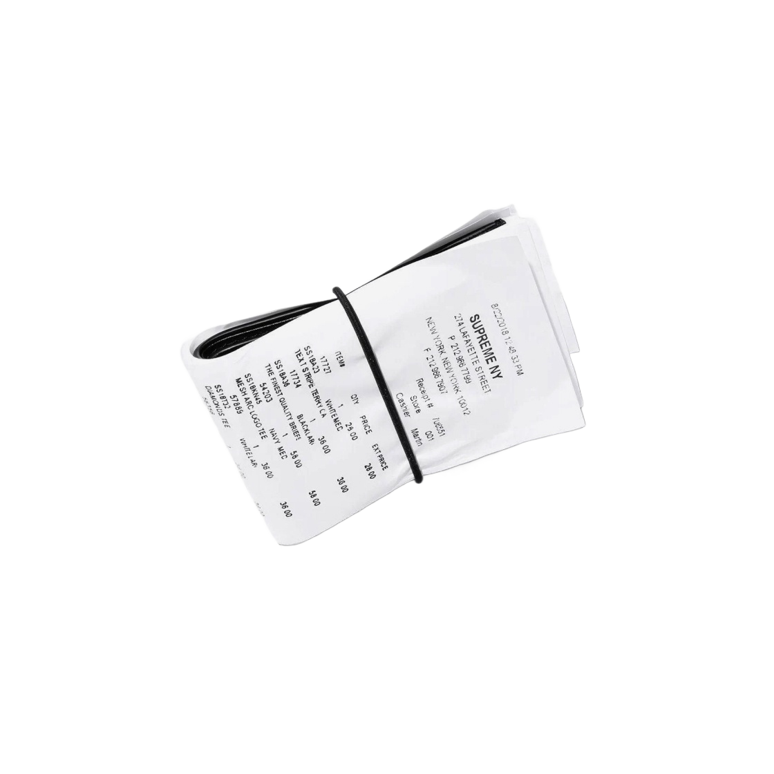 슈프림 x MM6 메종 마르지엘라 리시트 월렛 화이트 - 24SS | Supreme | KREAM
