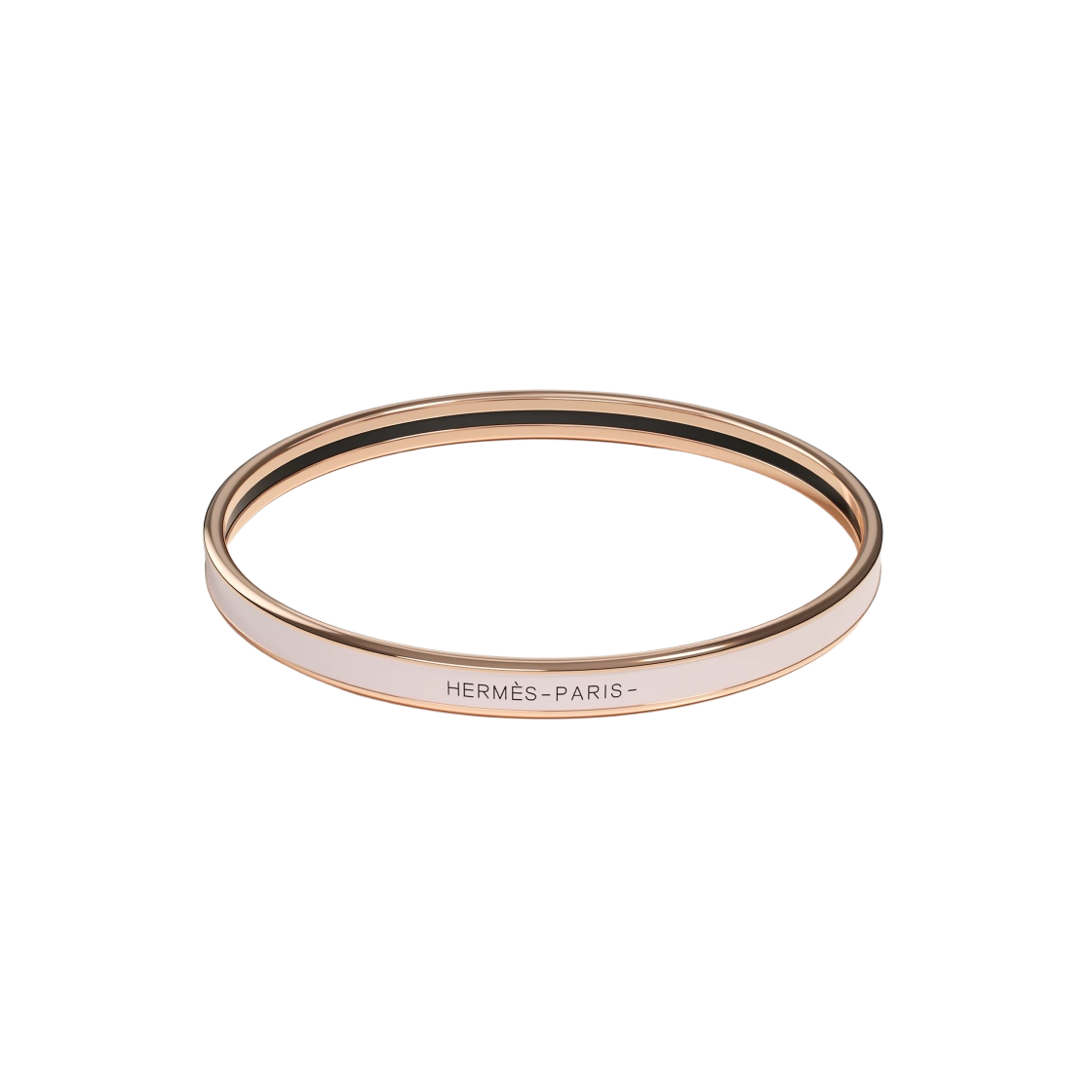 (W) 에르메스 유니 뱅글 로즈 골드 하드웨어 & 로즈 컹되르 | Hermes | KREAM