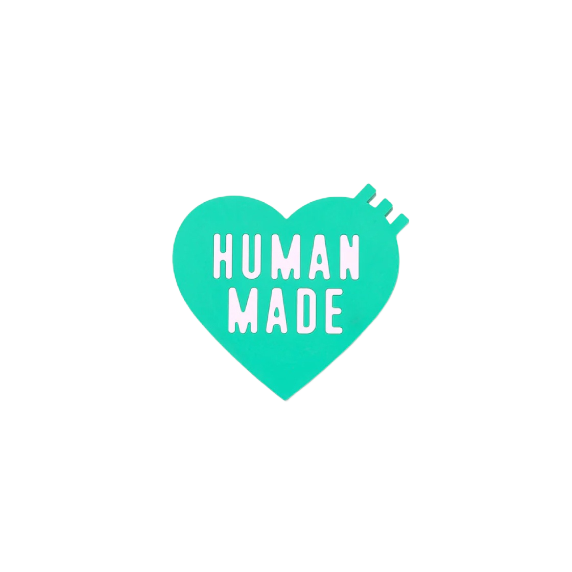 휴먼 메이드 하트 러버 코스터 그린 | Human Made | KREAM