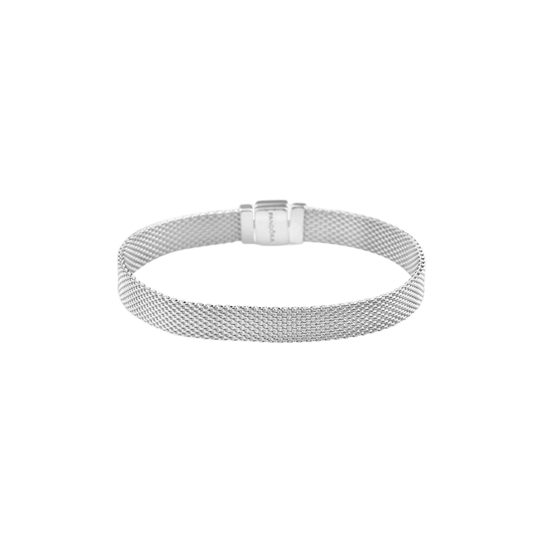 (W) 판도라 리플렉션 스파클링 클래스프 브레이슬릿 스털링 실버 클리어 | Pandora | KREAM