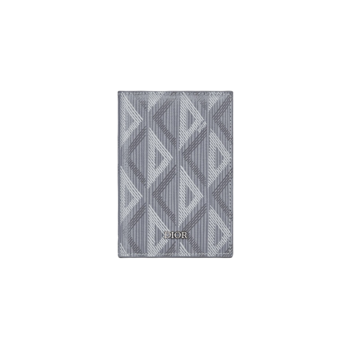 디올 BI 폴드 카드 홀더 디올 그레이 CD 다이아몬드 캔버스 | Dior | KREAM