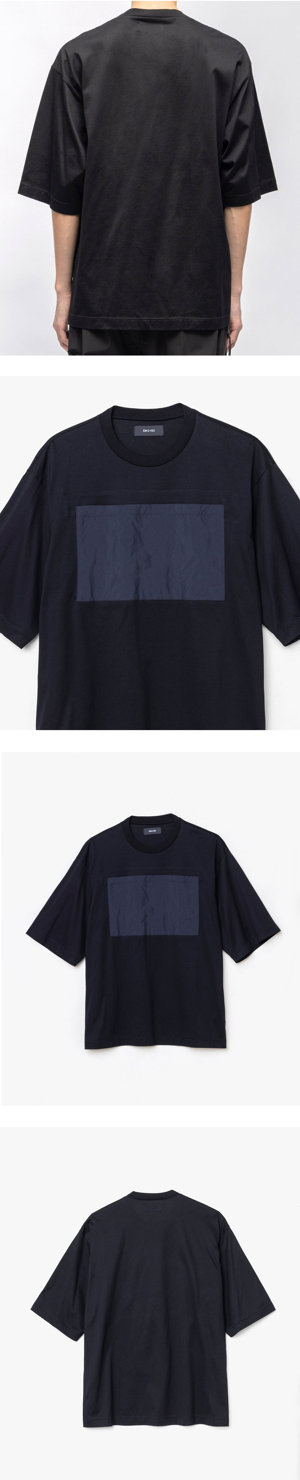 디벡 쇼트 슬리브 포켓 티 블랙 - 25SS | D-VEC | KREAM