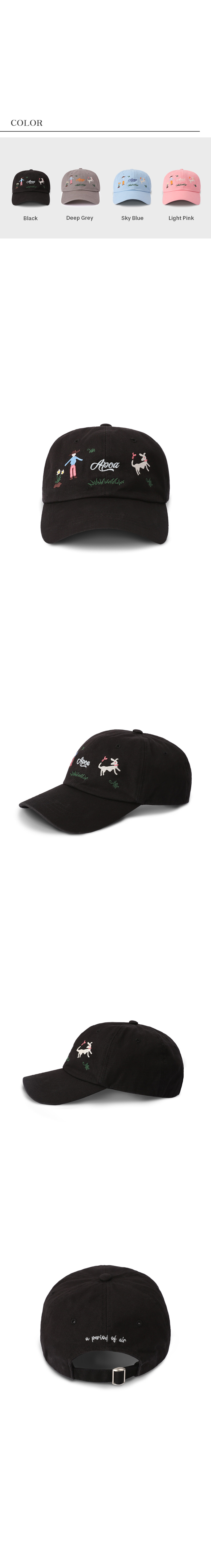 아포아 파치피코 볼캡 블랙 | APOA | KREAM