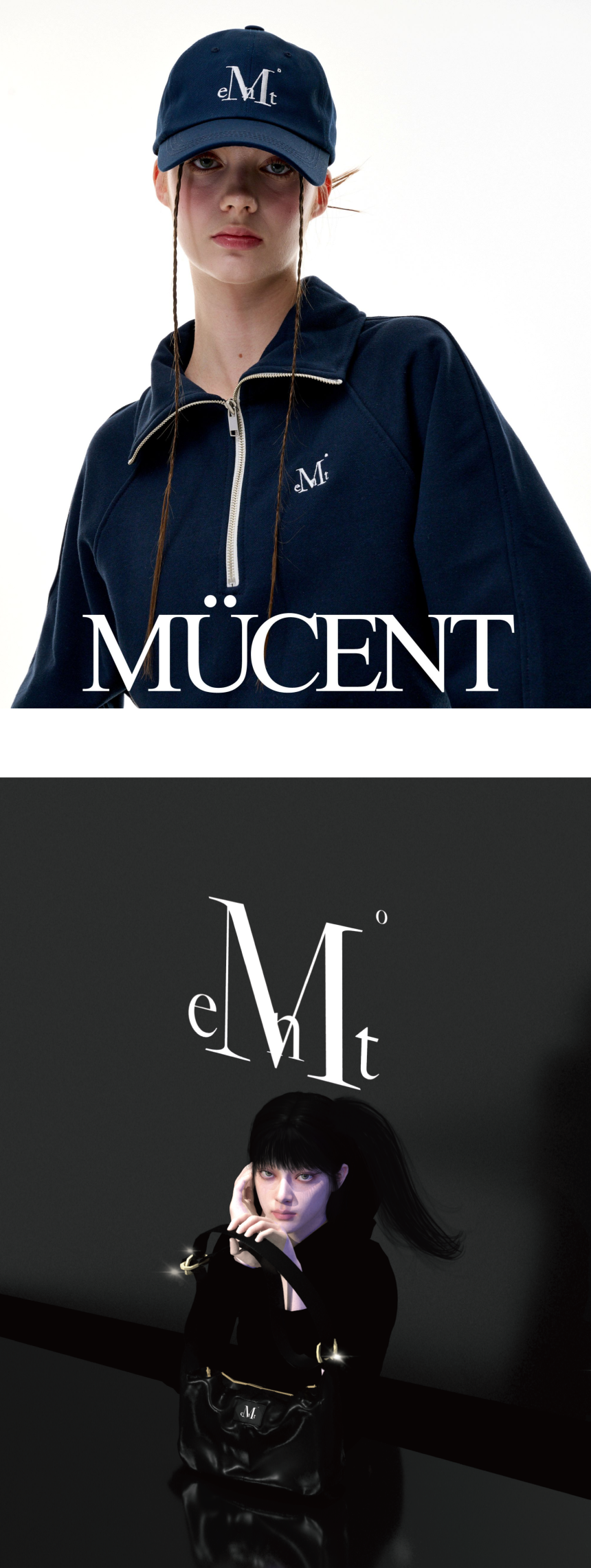 무센트 시그니처 로고 포인트 안경 A타입 블랙 | MUCENT | KREAM