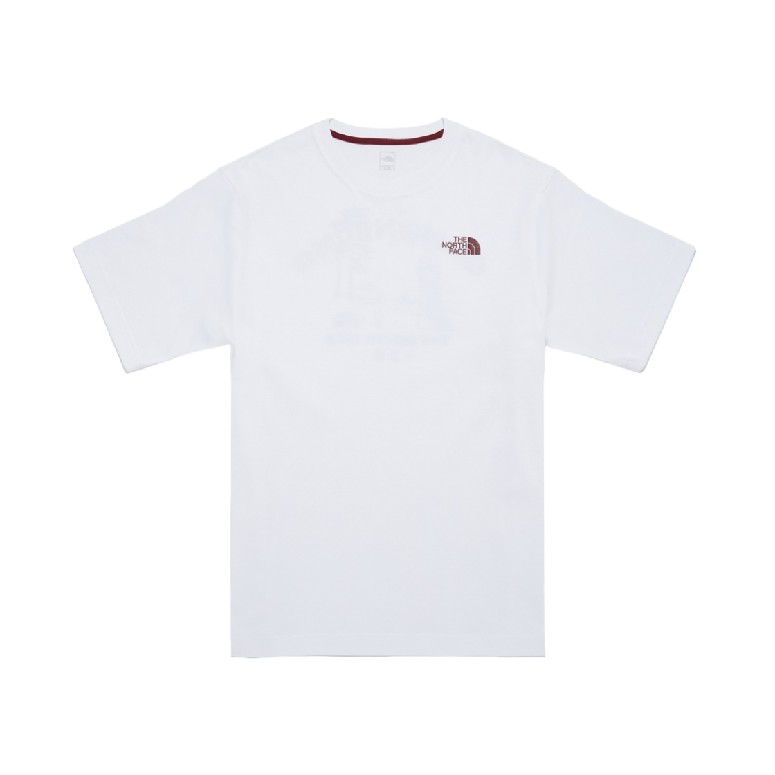 노스페이스 TNF 강릉 에디션 숏슬리브 라운드 티셔츠 화이트 - 25SS | The North Face | KREAM