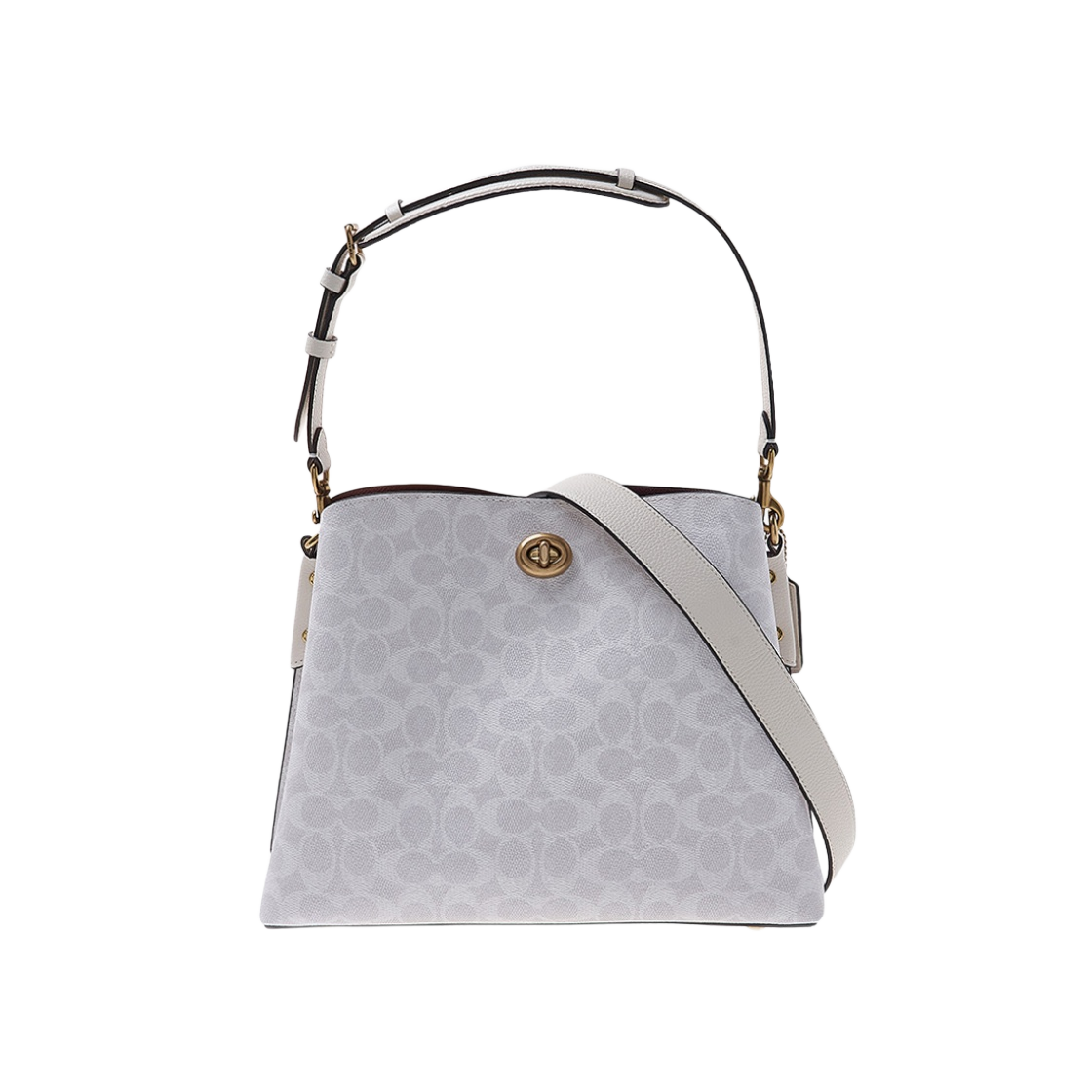 코치 윌로우 숄더백 시그니쳐 캔버스 초크 | Coach | KREAM