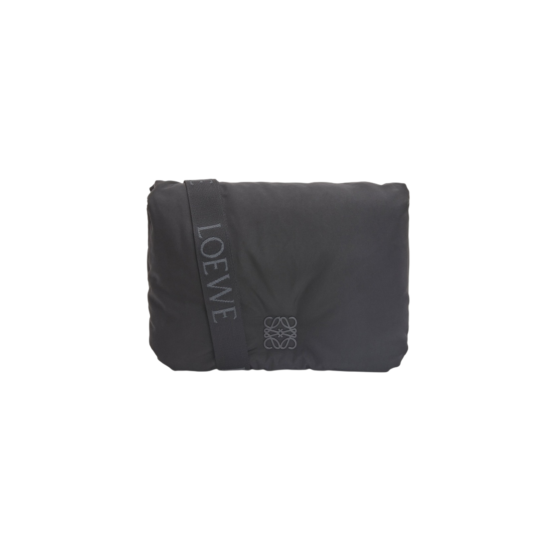 로에베 퍼퍼 고야 메신저백 나일론 블랙 | Loewe | KREAM