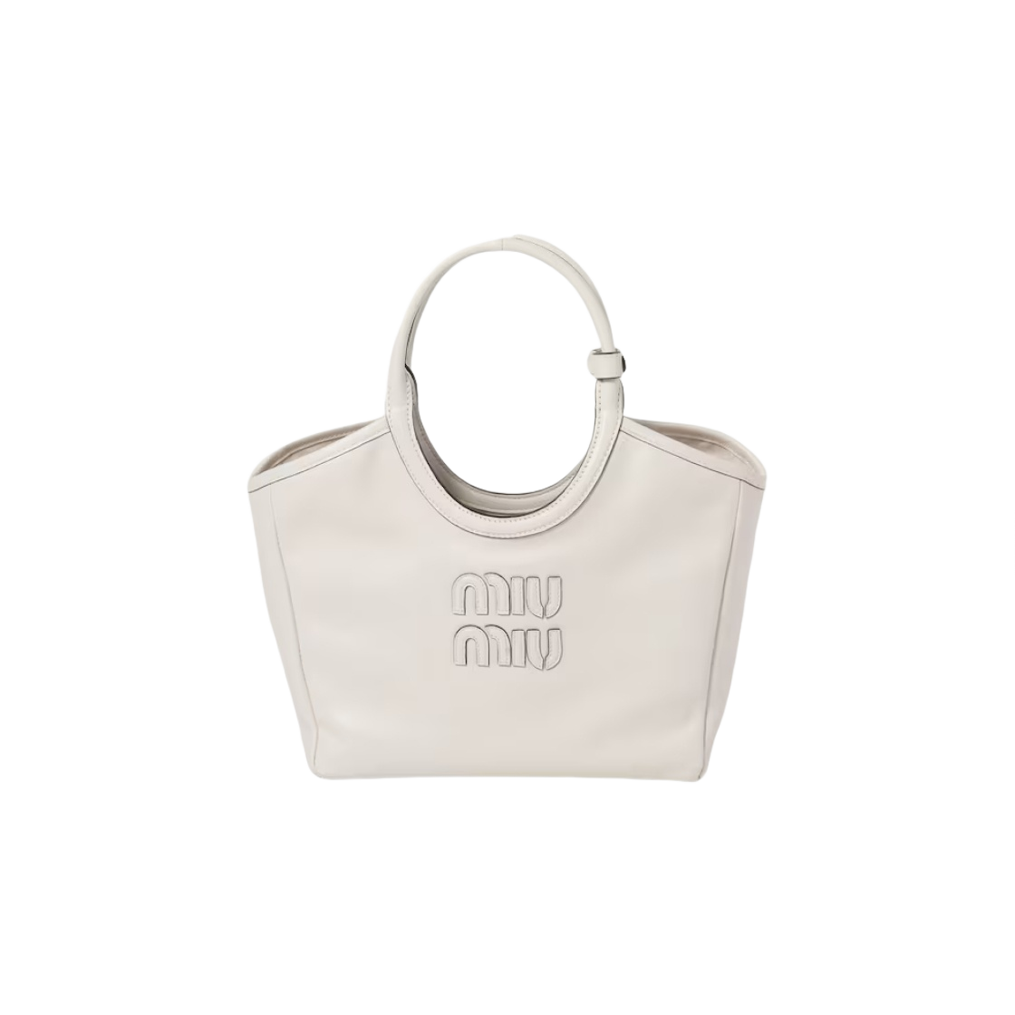 미우미우 아이비 레더 백 초크 화이트 | Miu Miu | KREAM