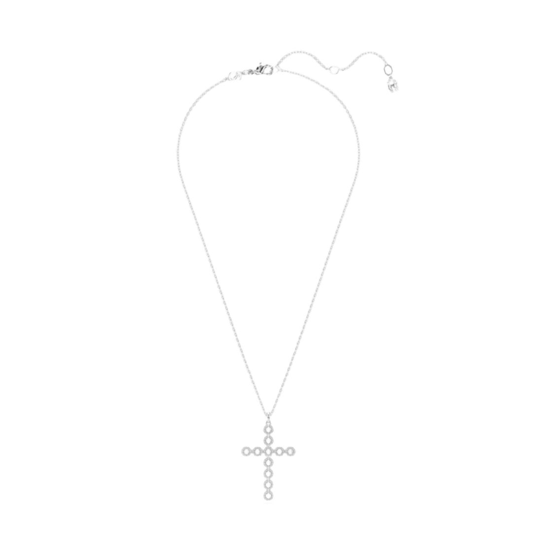 (W) 스와로브스키 인시그네 펜던트 믹스 컷 크로스 화이트 로듐 플래팅 | Swarovski | KREAM