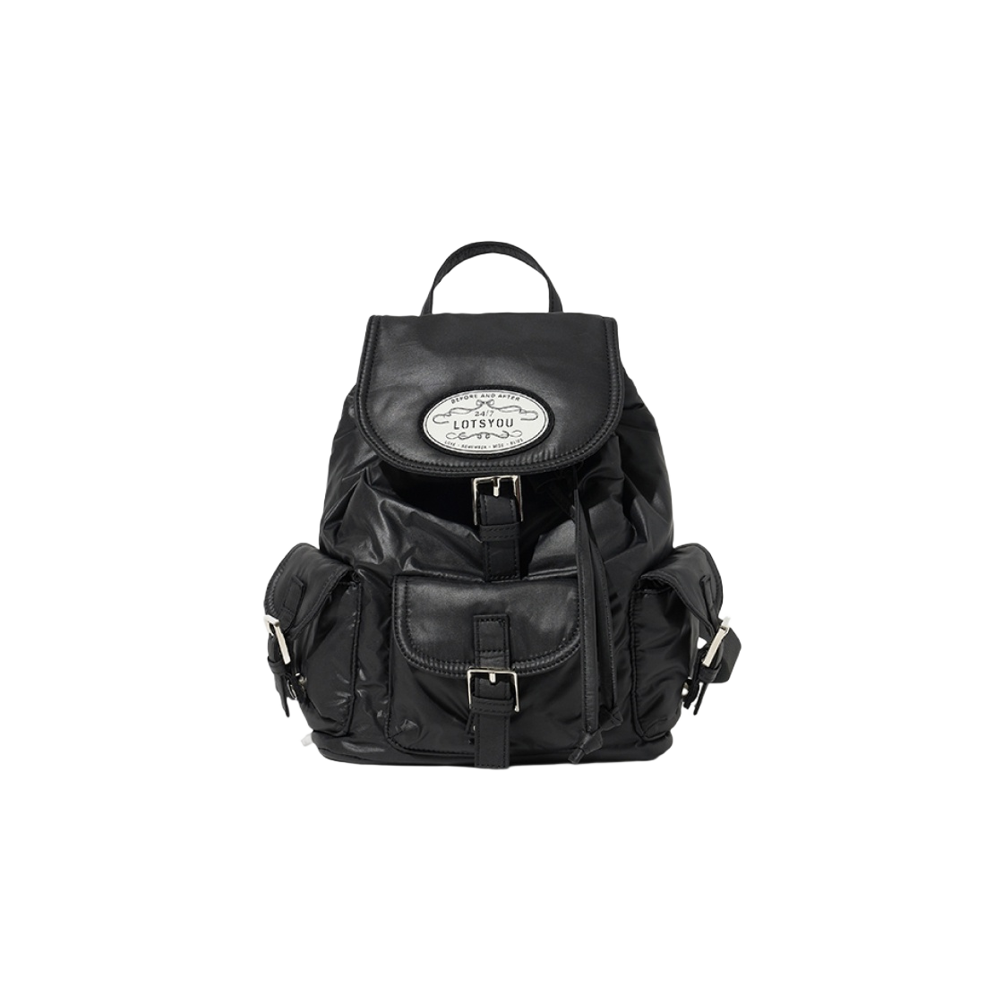 라츠유 노스텔지아 처비 백팩 블랙 | LOTS YOU | KREAM